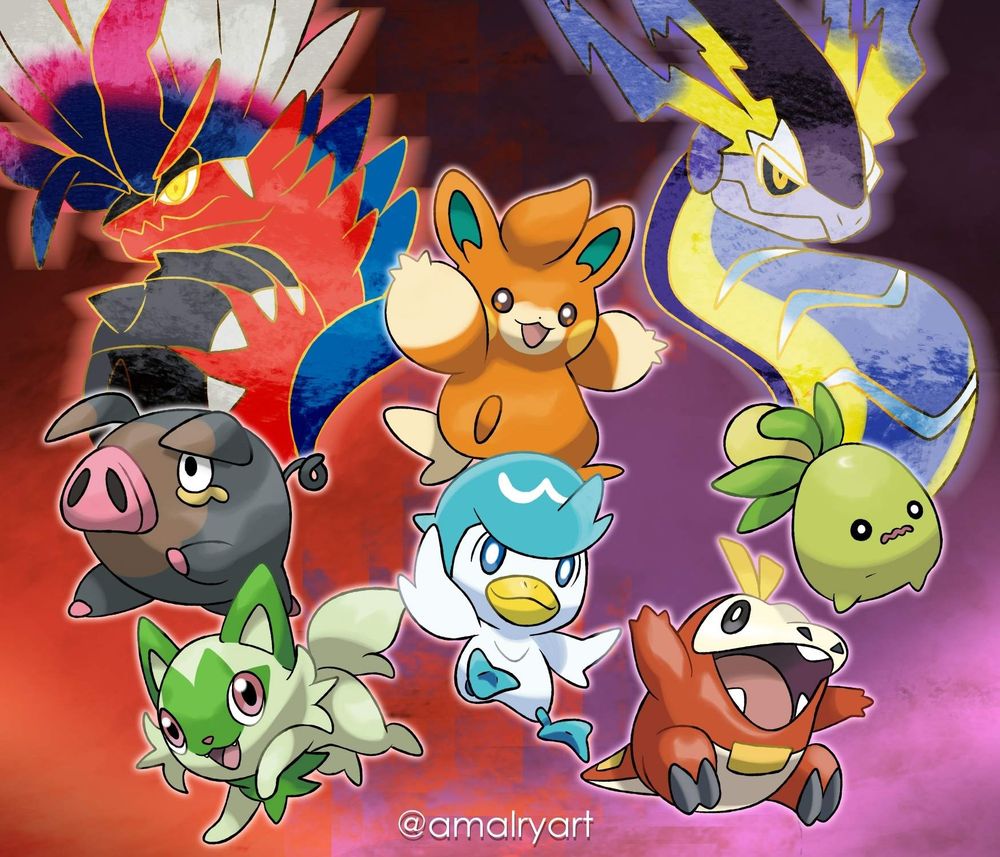 RE:【情報】系列最新作『朱・紫』2022年11月18日發售預定 @神奇寶貝（精靈寶可夢）系列 哈啦板 - 巴哈姆特