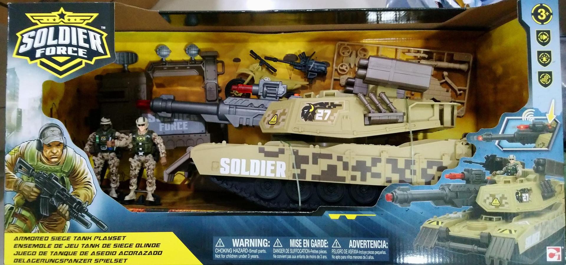 【心得】【開箱】Soldier Force 坦克部隊 @綜合公仔玩具討論區 哈啦板 - 巴哈姆特