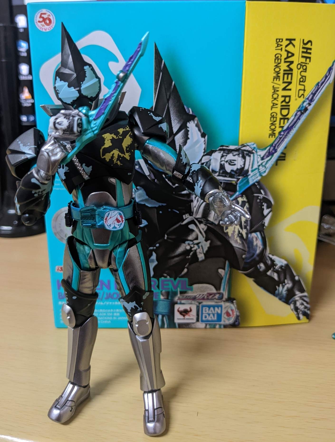 好耶 新玩具S.H.F Kamen rider evil - wddwyahoo的創作 - 巴哈姆特