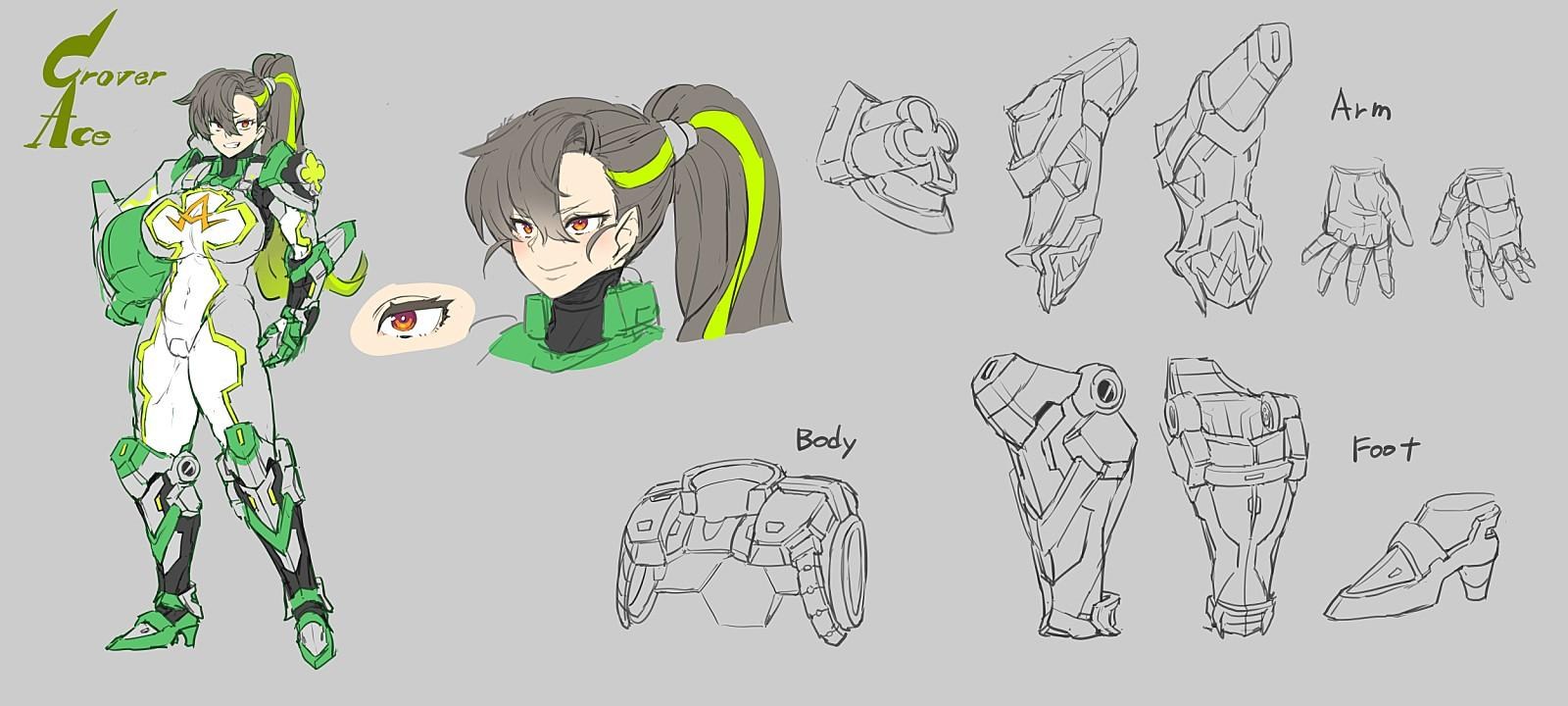 【討論】clover ace (梅花) 設定集+傳說科學科普+額外故事背景 @Last Origin 哈啦板 - 巴哈姆特