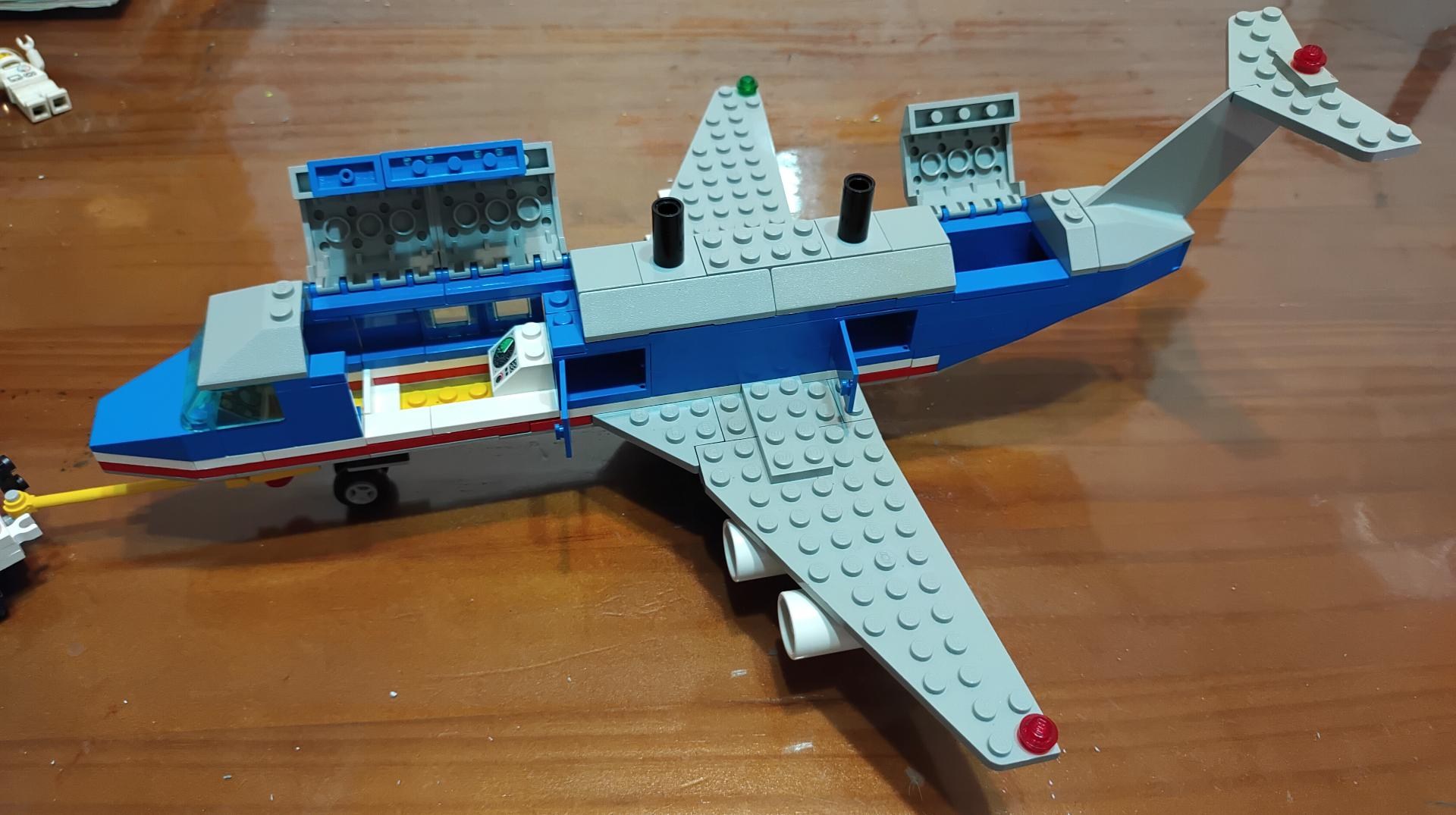【心得】櫃頂航空~LEGO SYSTEM 6544太空梭及乘載機入庫 @樂高積木相關綜合 哈啦板 - 巴哈姆特