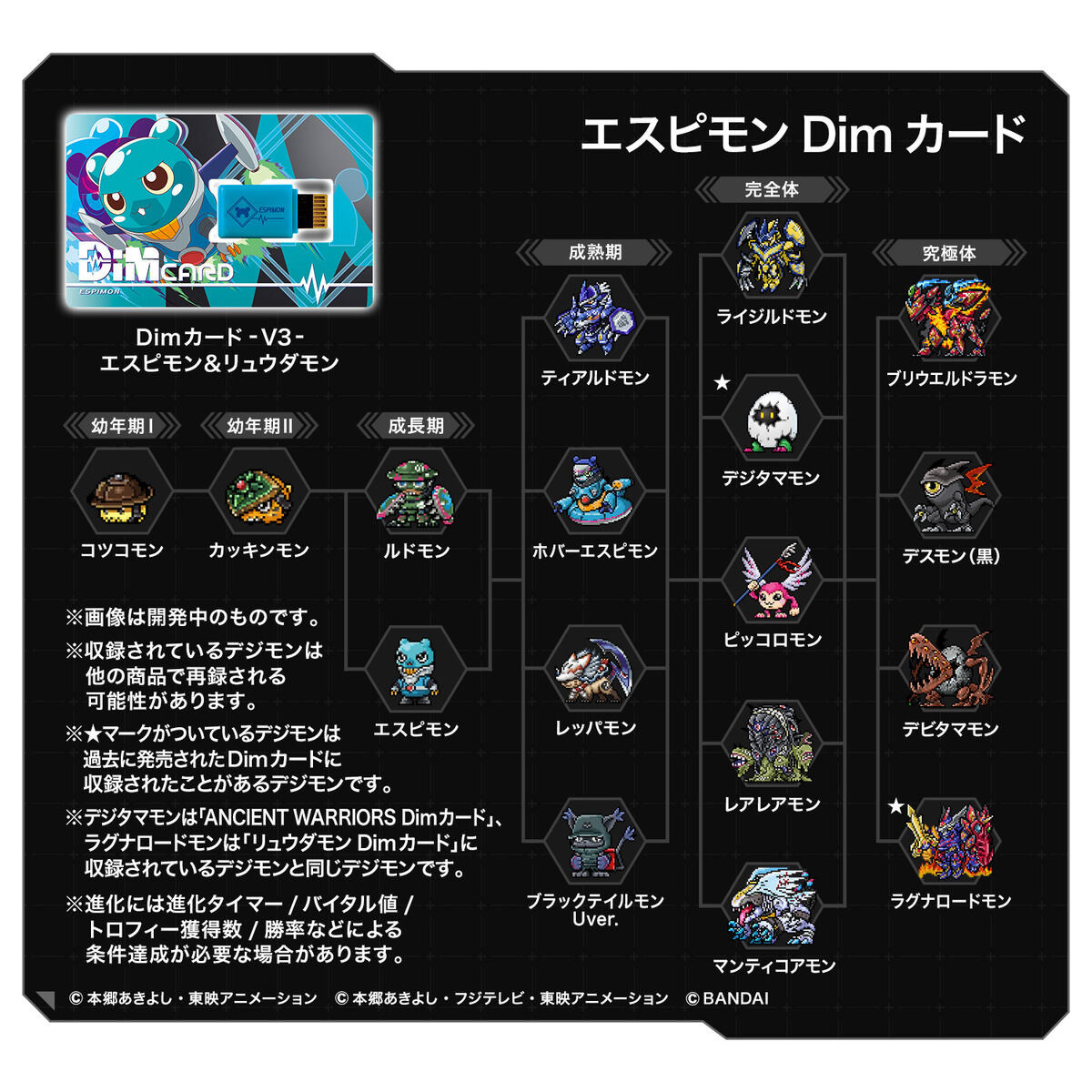 【情報】Dim CARD V3 @數碼寶貝系列 Digimon 哈啦板 - 巴哈姆特