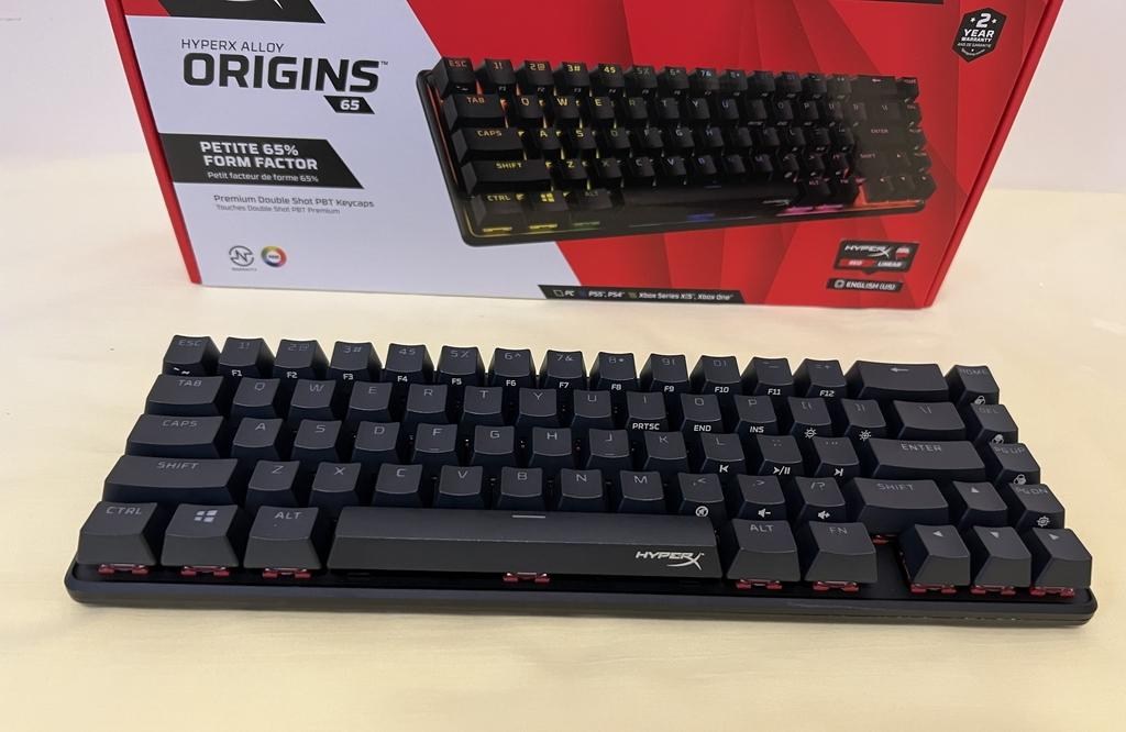 【心得】小體積帶著走 HyperX Alloy Origins 65 紅軸開箱 @電腦應用綜合討論 哈啦板 - 巴哈姆特