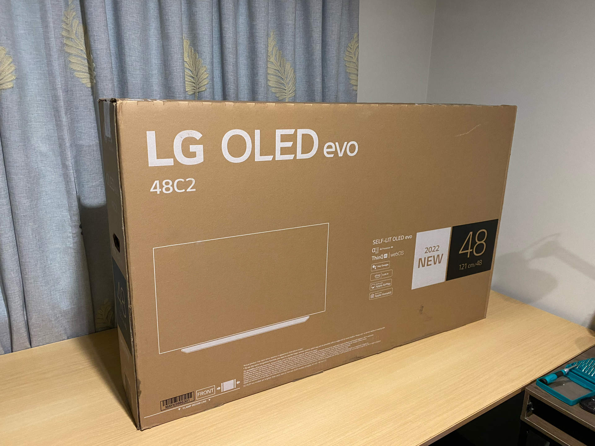 【心得】48 oled tv螢幕粗糙心得和超簡陋LG C2 48開箱 @電腦應用綜合討論 哈啦板 - 巴哈姆特