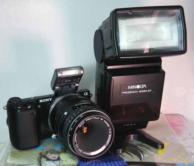 昭和時代古早閃光燈 MINOLTA 4000AF 入手心得w - maxft2的創作 - 巴哈姆特