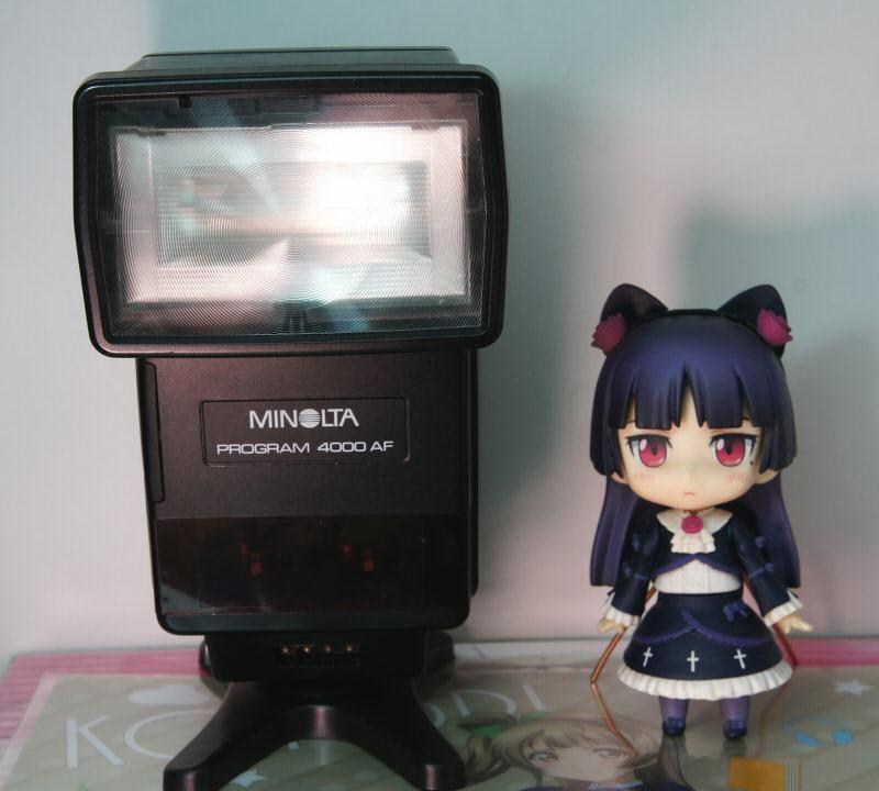昭和時代古早閃光燈 MINOLTA 4000AF 入手心得w - maxft2的創作 - 巴哈姆特