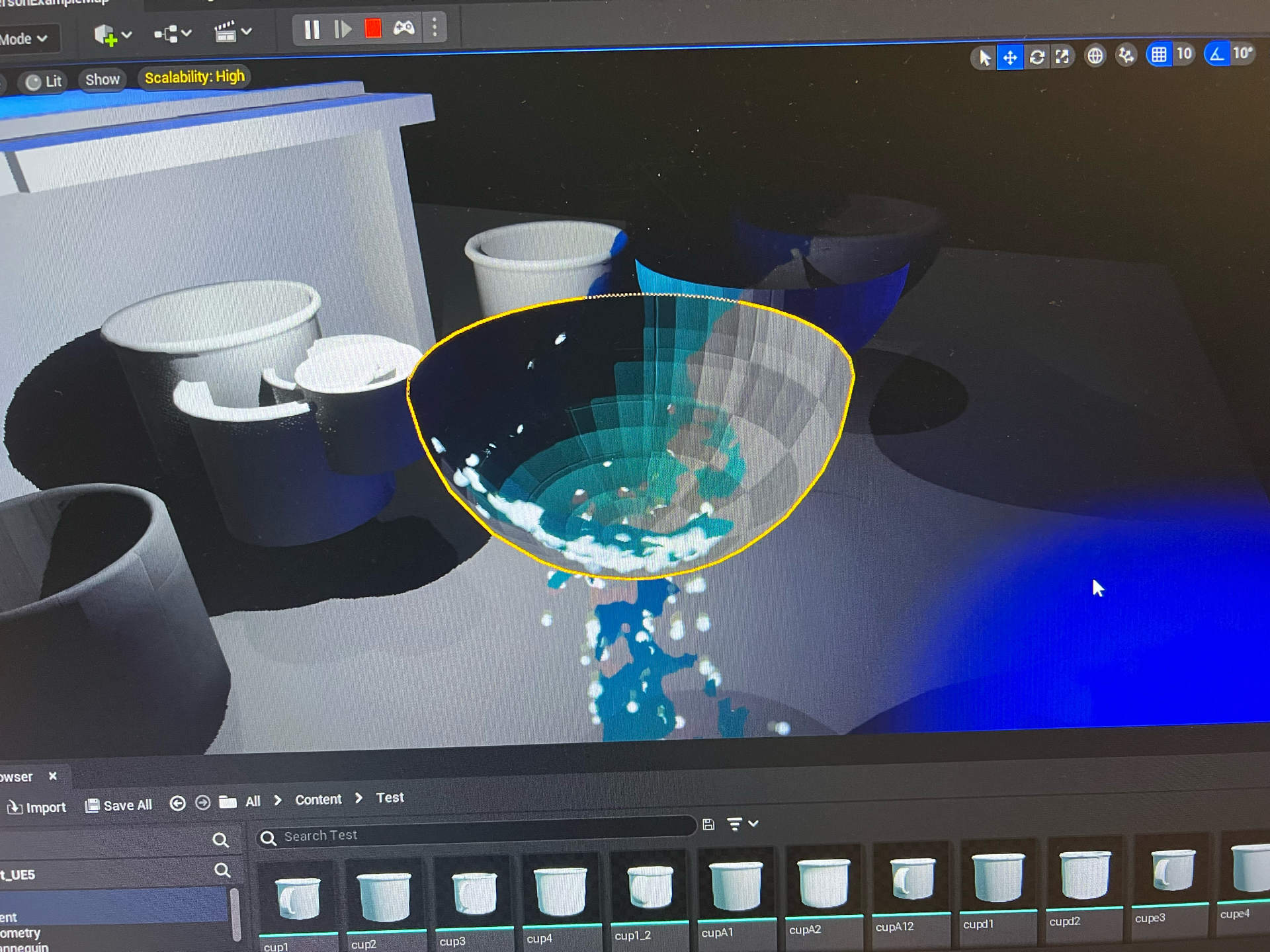 【問題】想問一下 UE5 niagara的流體模擬 (Fluids) @Unreal Engine 哈啦板 - 巴哈姆特