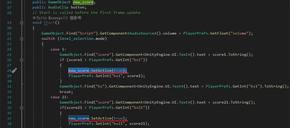 【問題】請問這樣子寫到底有什麼問題?為什麼無法顯示物件? @Unity3D 遊戲引擎 哈啦板 - 巴哈姆特