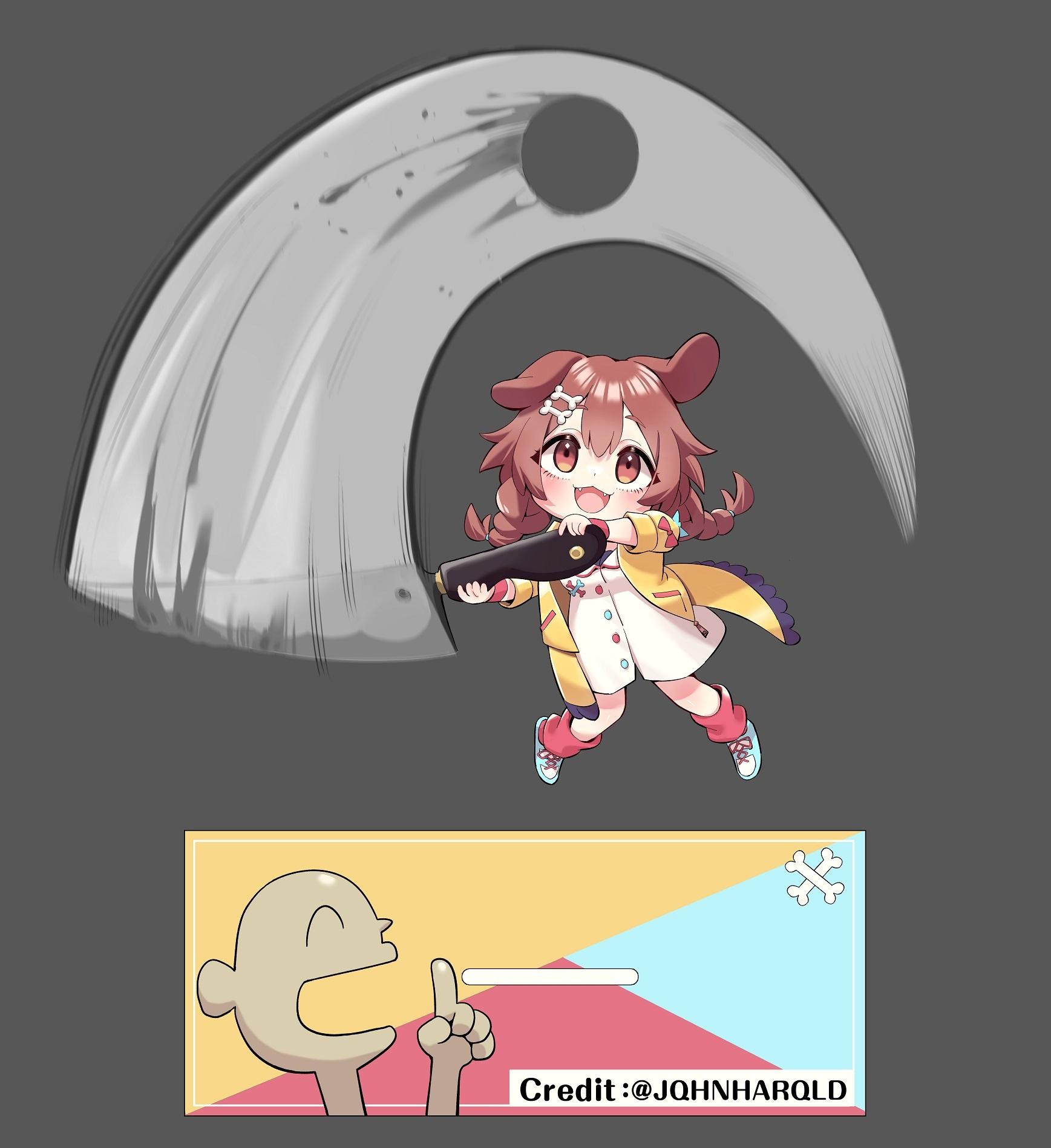 YUBI切手指立牌 - chenyang100的創作 - 巴哈姆特