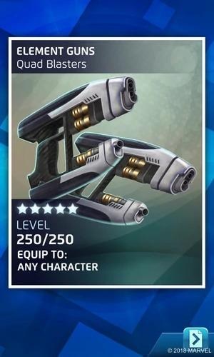 【心得】七月獎勵SUPPORT Element Guns 介紹 @Marvel Puzzle Quest 哈啦板 - 巴哈姆特