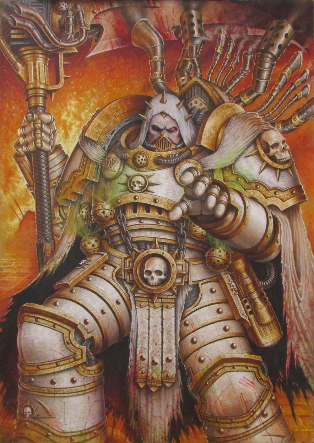 【心得】死亡守衛(Death Guard)基因原體--莫塔利安(Mortarion) @戰鎚：40K 系列（Warhammer:40000 ...