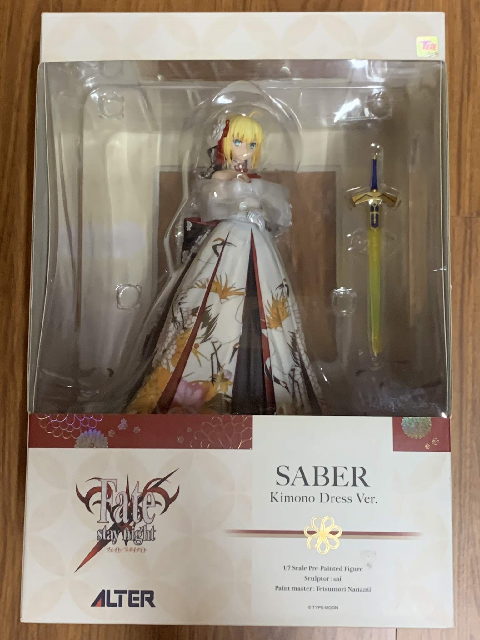 【販售】FATE系列 PVC ALTER 謎之女主角X ALTER Saber 和服禮服 GSC Saber RACING Ver. @ACG二手交易板 哈啦板 - 巴哈姆特
