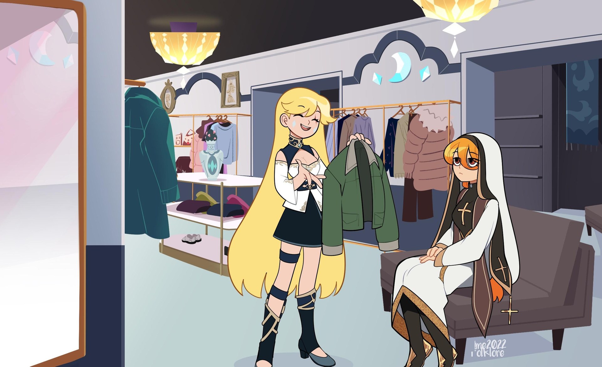 薇恩和萊德在未來24 - stu895112的創作 - 巴哈姆特