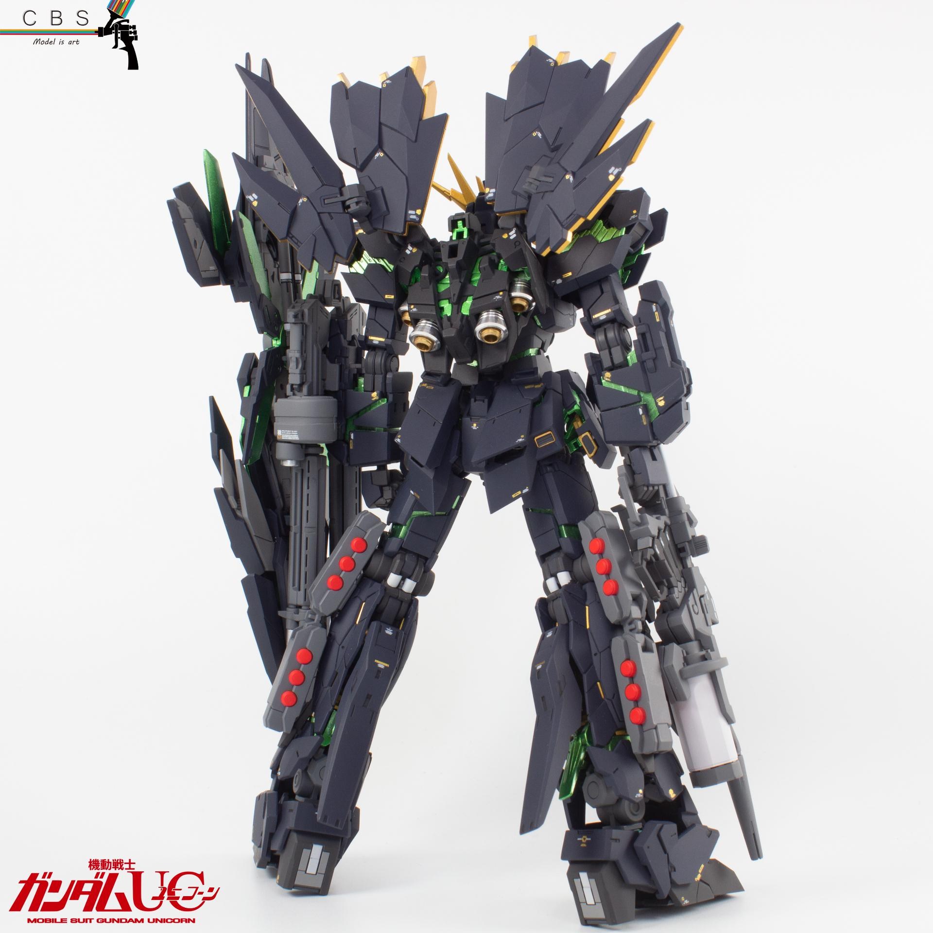 【作品分享】RG RX-0 Unicorn Gundam 02 Banshee Norn 獨角獸2號機 @模型技術與資訊 哈啦板 - 巴哈姆特
