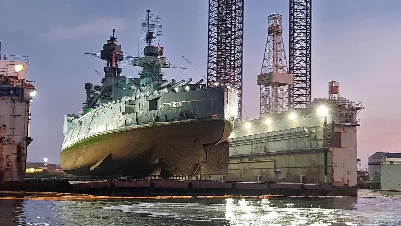 【情報】USS Texas 出發維修去// @軍事策略 哈啦板 - 巴哈姆特