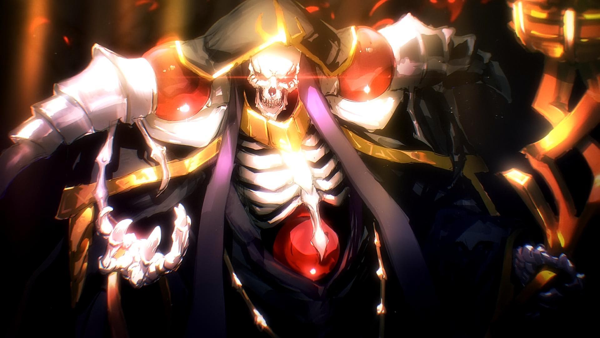 【討論】分享動畫《OVERLORD Ⅳ》第四季ED片尾插圖 (2560x1440) - 2樓加了全角色+調色修正和原圖 @OVERLORD 哈 ...