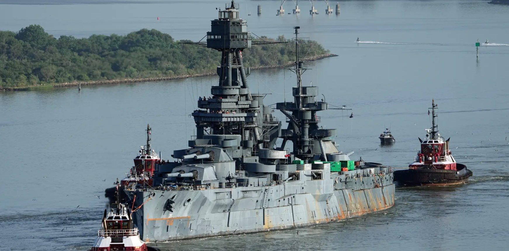 【情報】USS Texas 出發維修去// @軍事策略 哈啦板 - 巴哈姆特