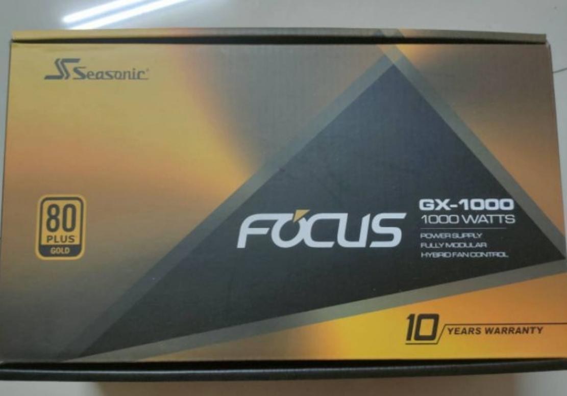 【已售出】Seasonic海韻 FOCUS GX1000 1000W 雙8/金牌/全模組 10年保 @ACG二手交易板 哈啦板 - 巴哈姆特