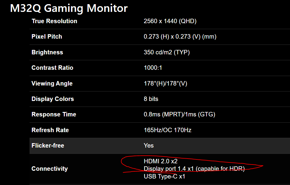 【問題】螢幕DP1.2 DP1.4 疑問 @電腦應用綜合討論 哈啦板 - 巴哈姆特