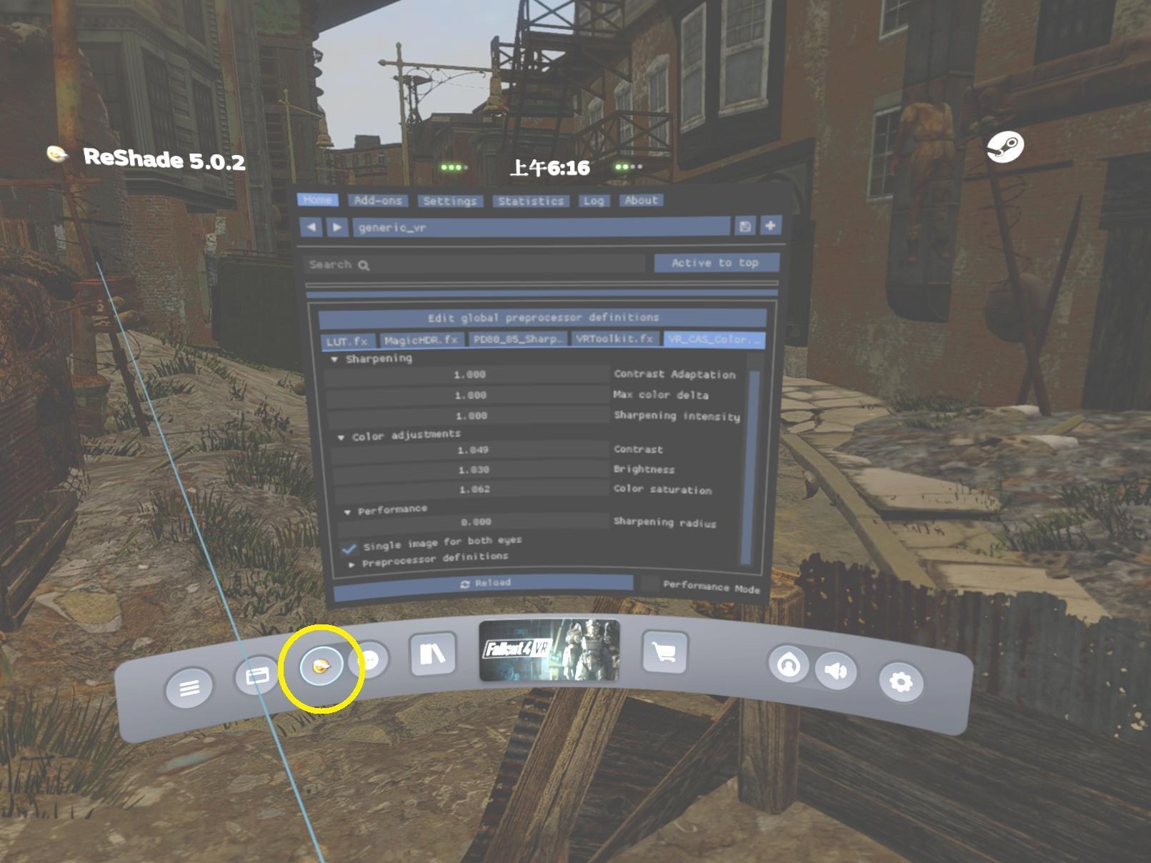 【心得】異塵餘生4VR (輻射4) 賽車計畫系列等遊戲有效的畫質MOD -VRToolkit- @VR 虛擬實境綜合討論 哈啦板 - 巴哈姆特