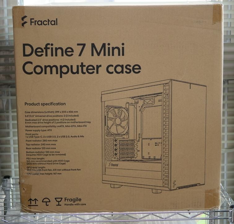 【心得】防塵靜音緊湊 MATX- Fractal Design Define 7 Mini 開箱 @電腦應用綜合討論 哈啦板 - 巴哈姆特