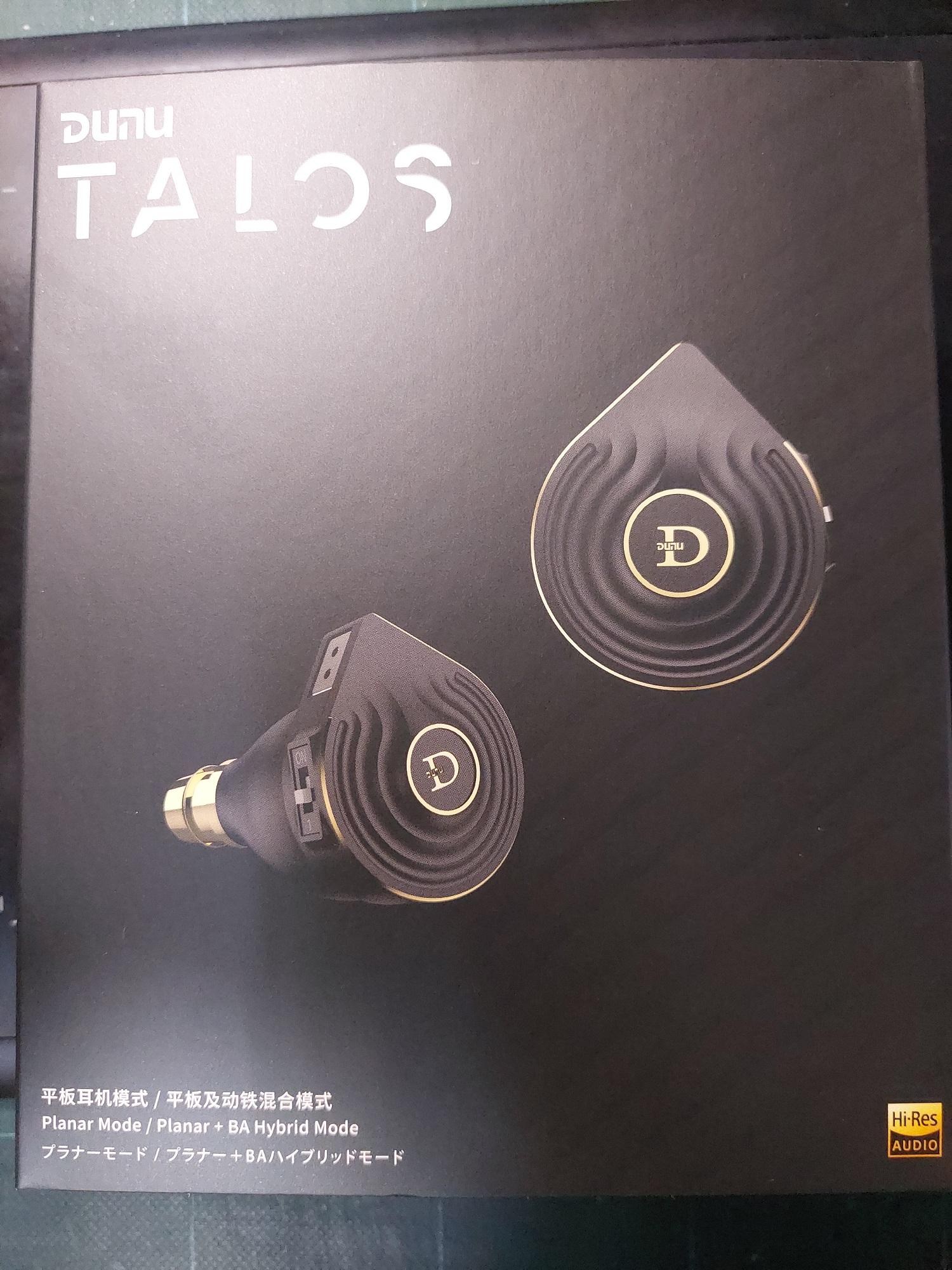 【心得】達音科DUNU TALOS 1平板2動鐵耳道簡單開箱 @影音視聽討論區 哈啦板 - 巴哈姆特