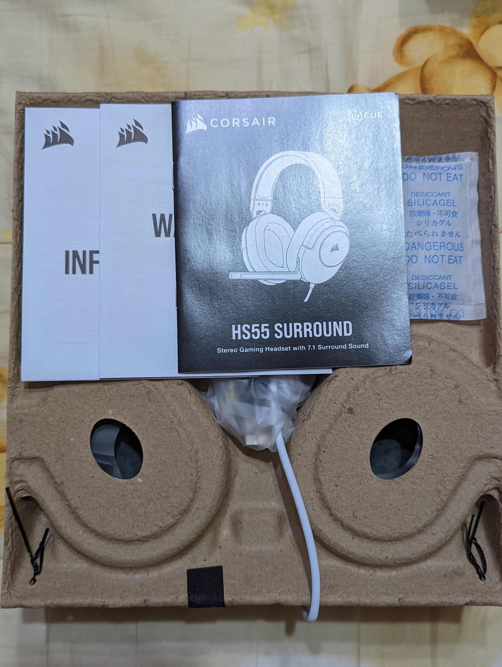 【心得】CORSAIR HS55 SURROUND，不容你忽視，即刻邁向海盜不歸路 @電腦應用綜合討論 哈啦板 - 巴哈姆特