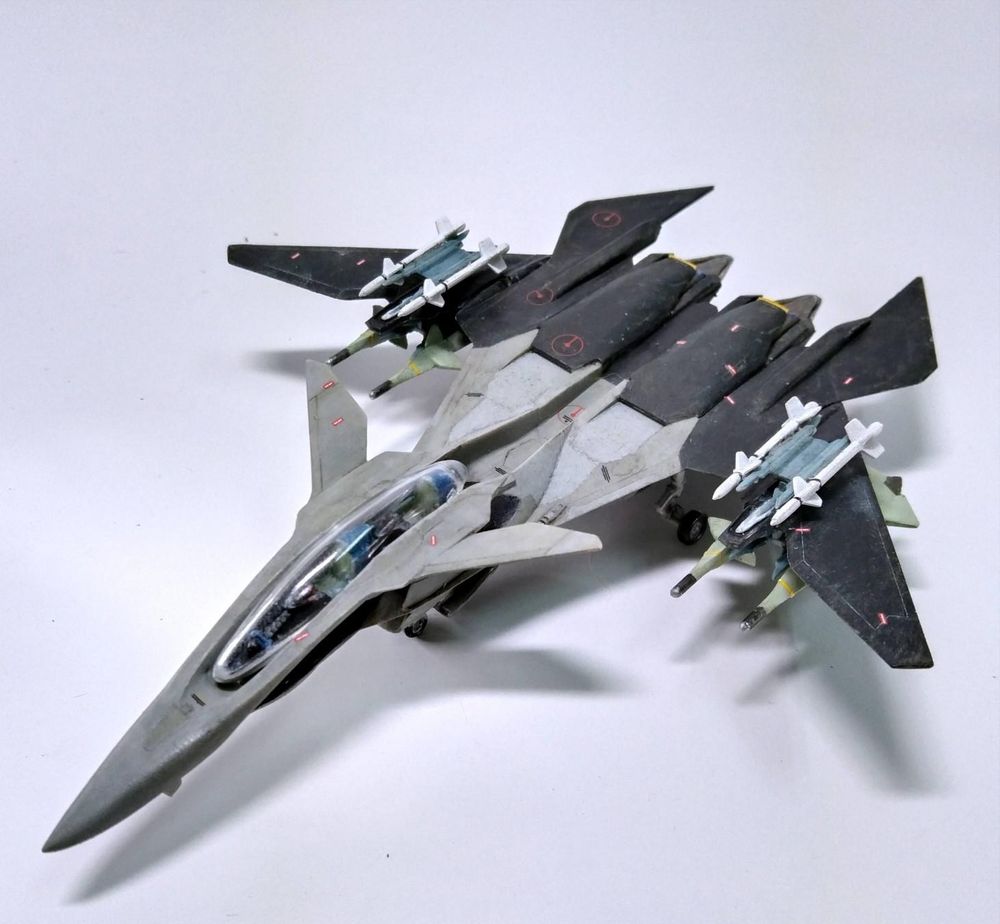 【作品分享】PLATZ 1/144 戰鬥妖精雪風 FRX-99 RAFE @模型技術與資訊 哈啦板 - 巴哈姆特