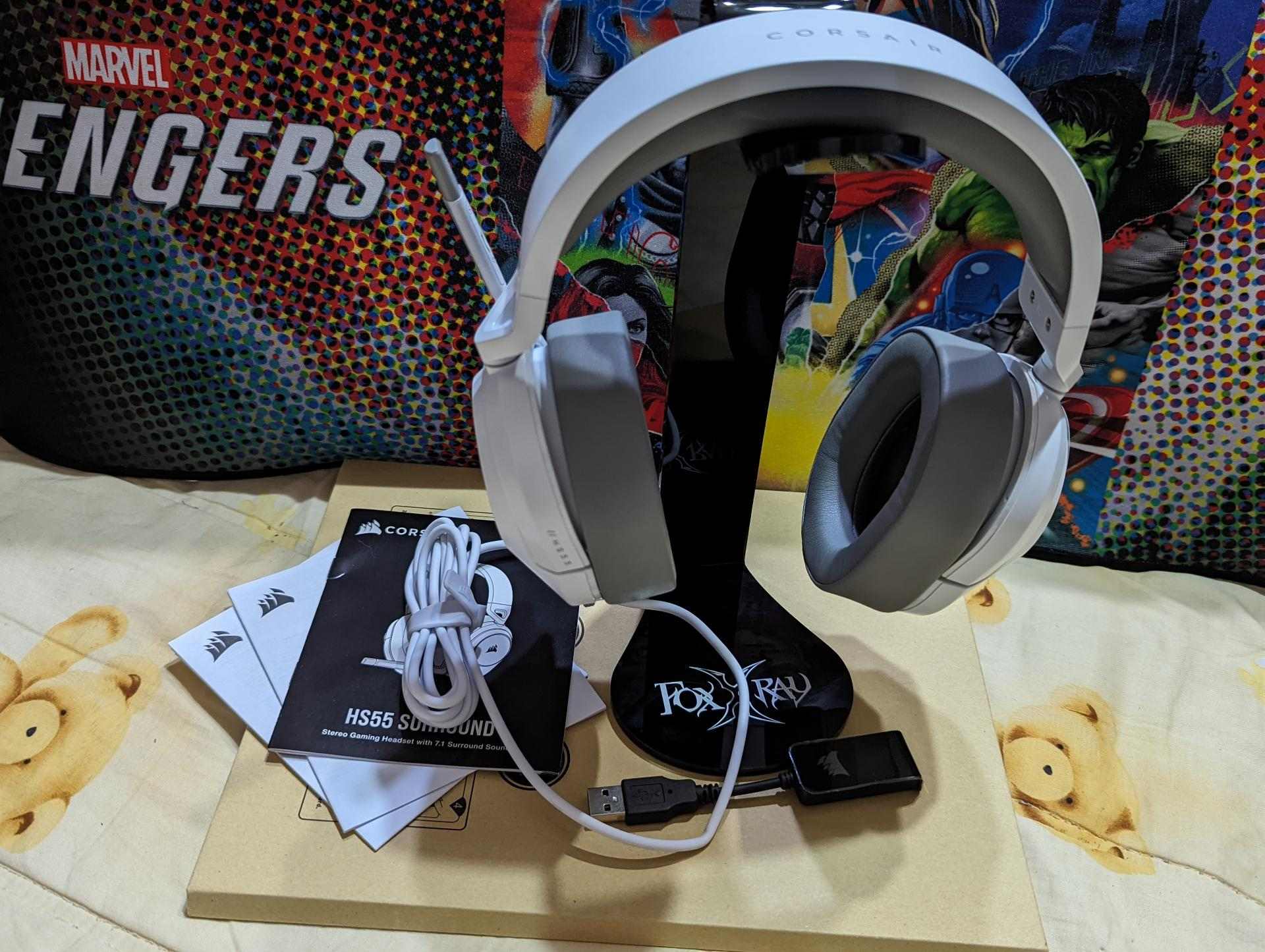 【心得】CORSAIR HS55 SURROUND，不容你忽視，即刻邁向海盜不歸路 @電腦應用綜合討論 哈啦板 - 巴哈姆特