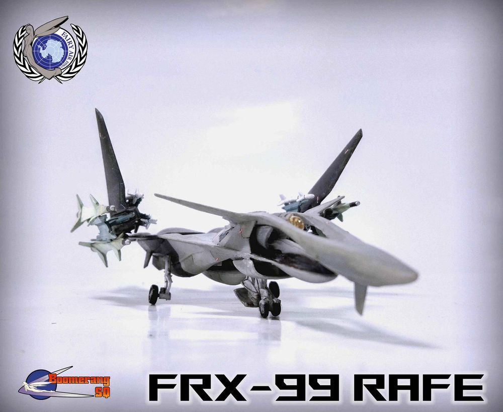 【作品分享】PLATZ 1/144 戰鬥妖精雪風 FRX-99 RAFE @模型技術與資訊 哈啦板 - 巴哈姆特