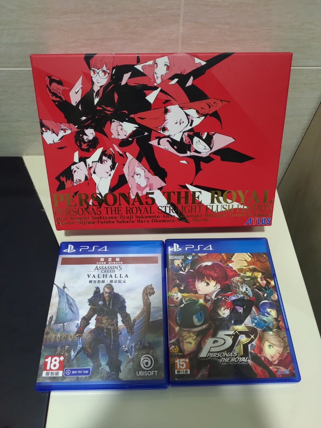 【問題】售 PS4 slim、刺客教條：維京紀元、女神異聞錄5皇家版：中文限定版 @ACG二手交易板 哈啦板 - 巴哈姆特