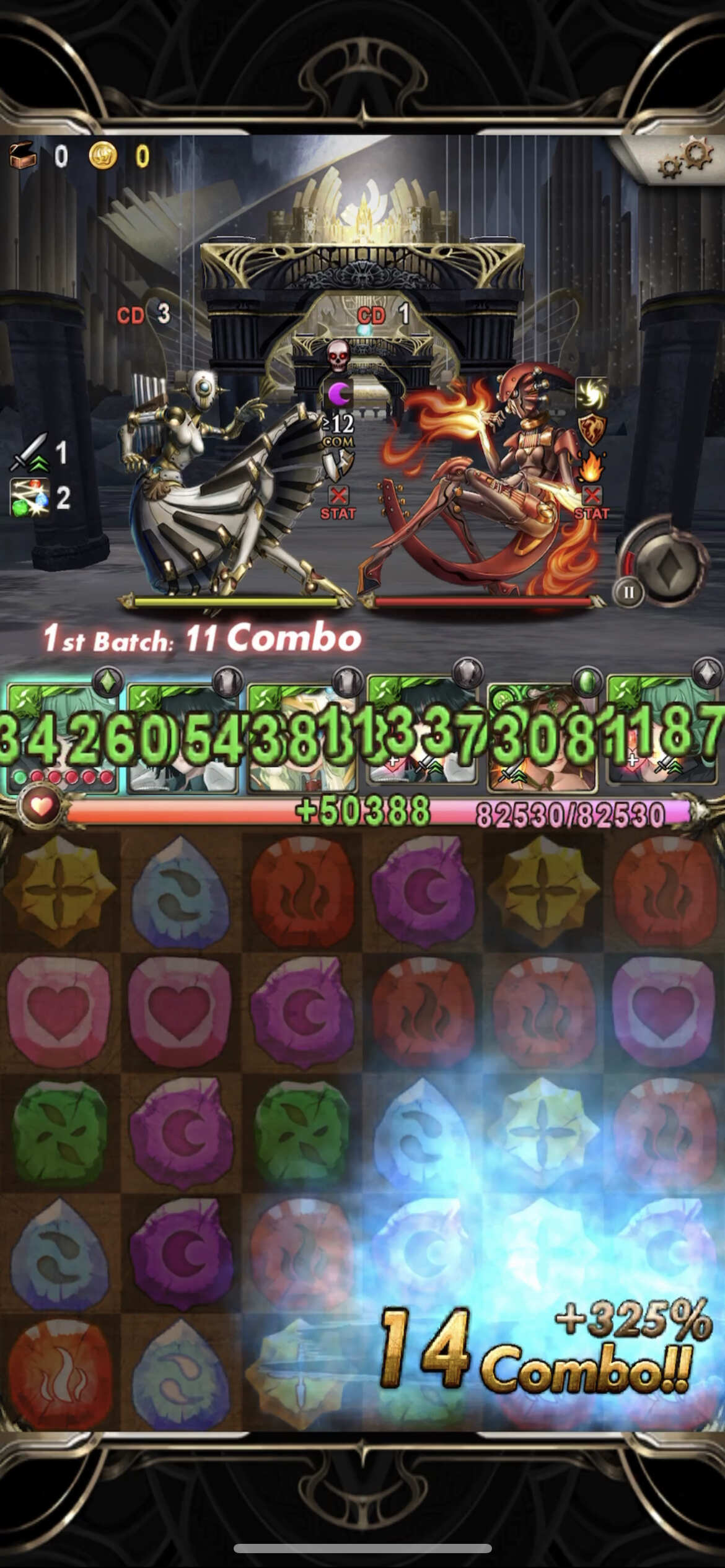 【心得】月月挑戰霜降月Lv9（龍卷11回）更新通關Lv10 @神魔之塔 哈啦板 - 巴哈姆特