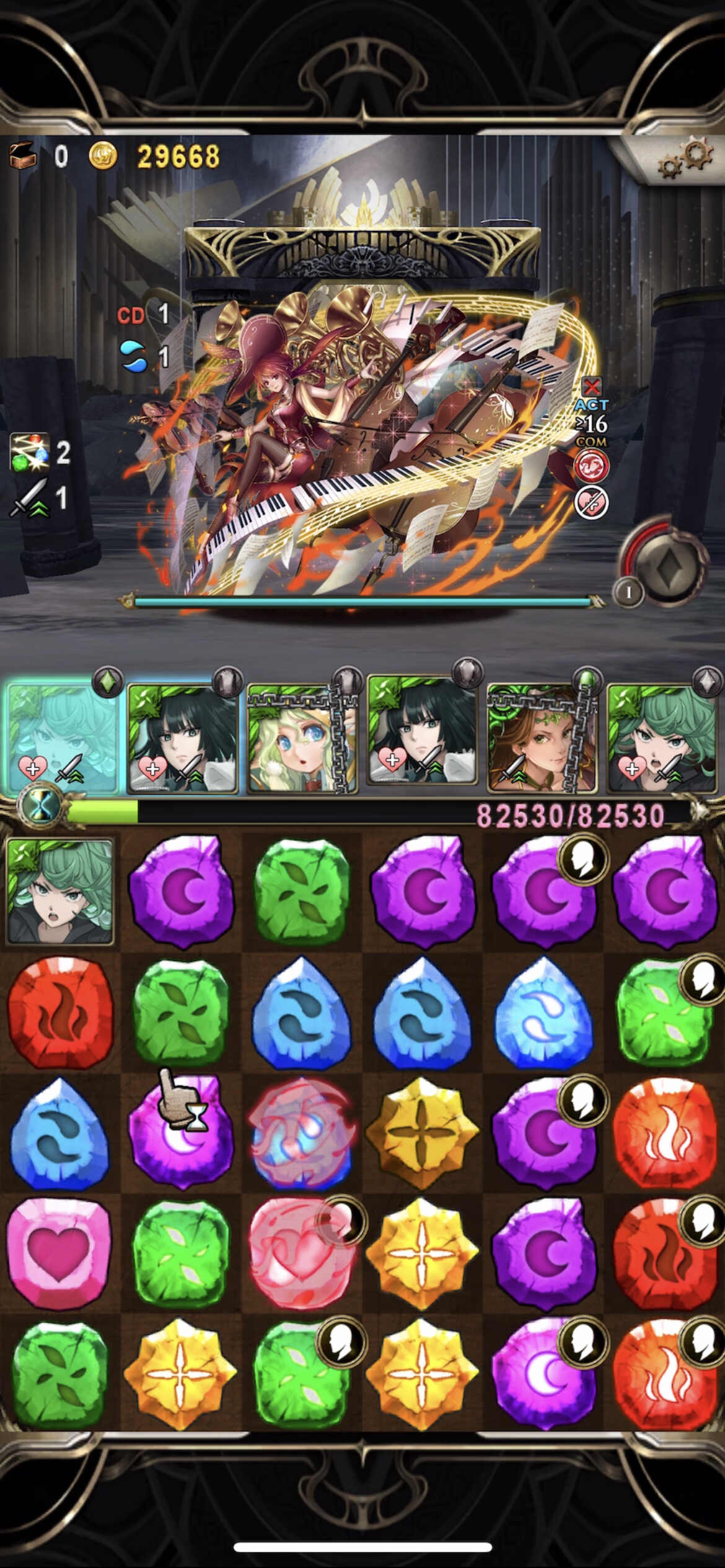 【心得】月月挑戰霜降月Lv9（龍卷11回）更新通關Lv10 @神魔之塔 哈啦板 - 巴哈姆特