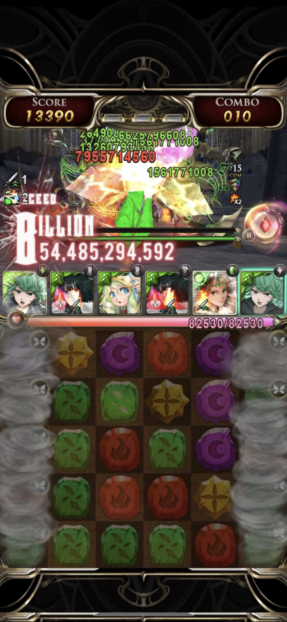 【心得】月月挑戰霜降月Lv9（龍卷11回）更新通關Lv10 @神魔之塔 哈啦板 - 巴哈姆特