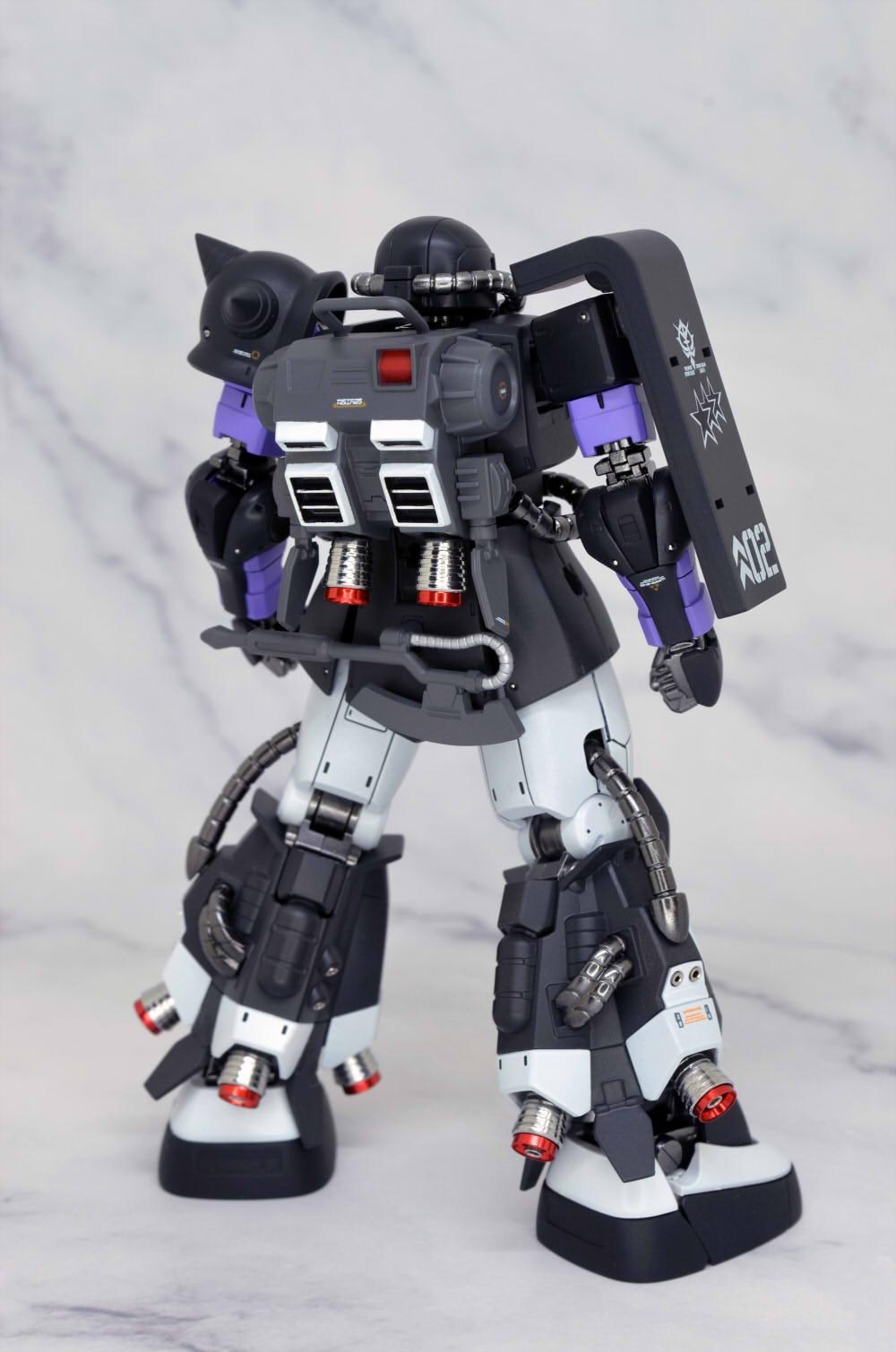 【作品分享】MS-06R-1A Zaku II High Mobility Type 三連星 @鋼彈 哈啦板 - 巴哈姆特