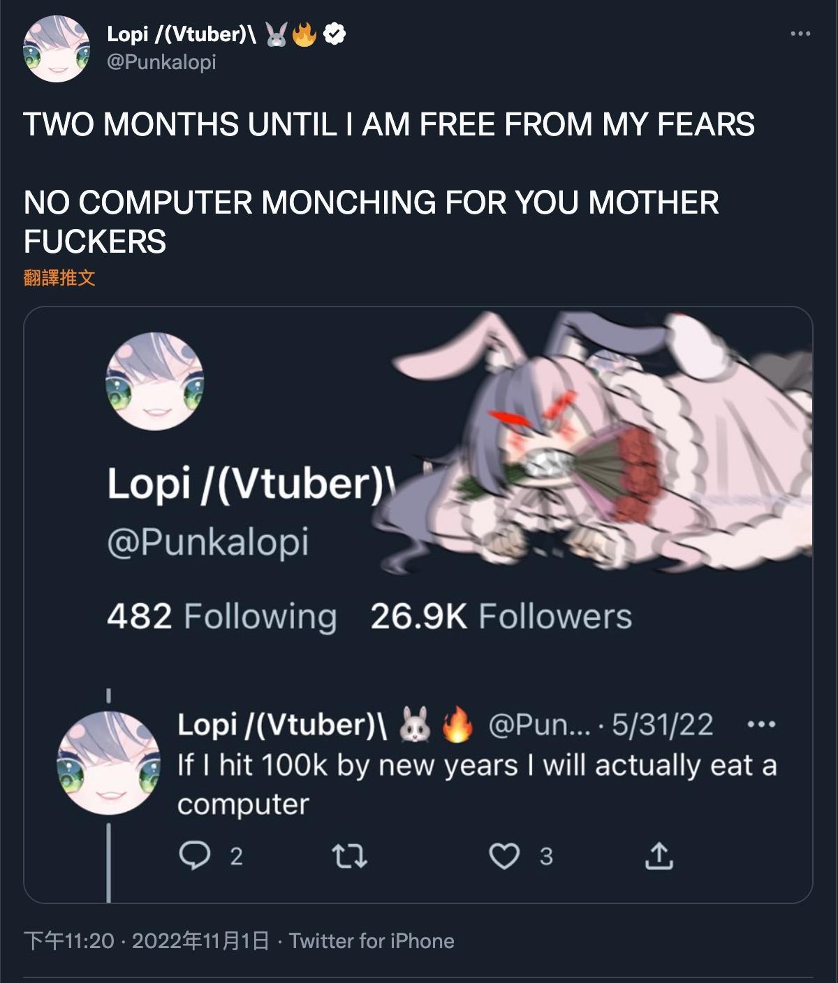 【外國 Vtuber 簡介】Punka Lopi - qwert535286的創作 - 巴哈姆特