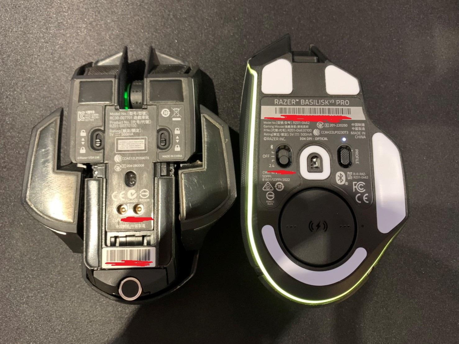 【心得】雷蛇 巴賽利斯蛇 BASILISK V3 PRO 開箱(vs前旗艦) @電腦應用綜合討論 哈啦板 - 巴哈姆特