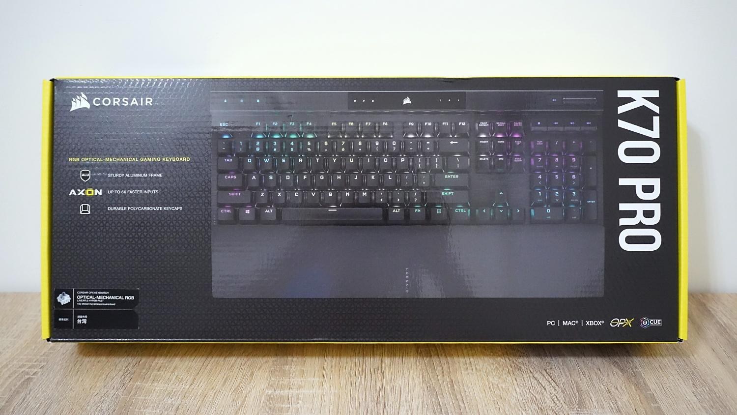 【心得】【開箱】賊船啟航~~ CORSAIR K70 PRO OPX開箱 @電腦應用綜合討論 哈啦板 - 巴哈姆特