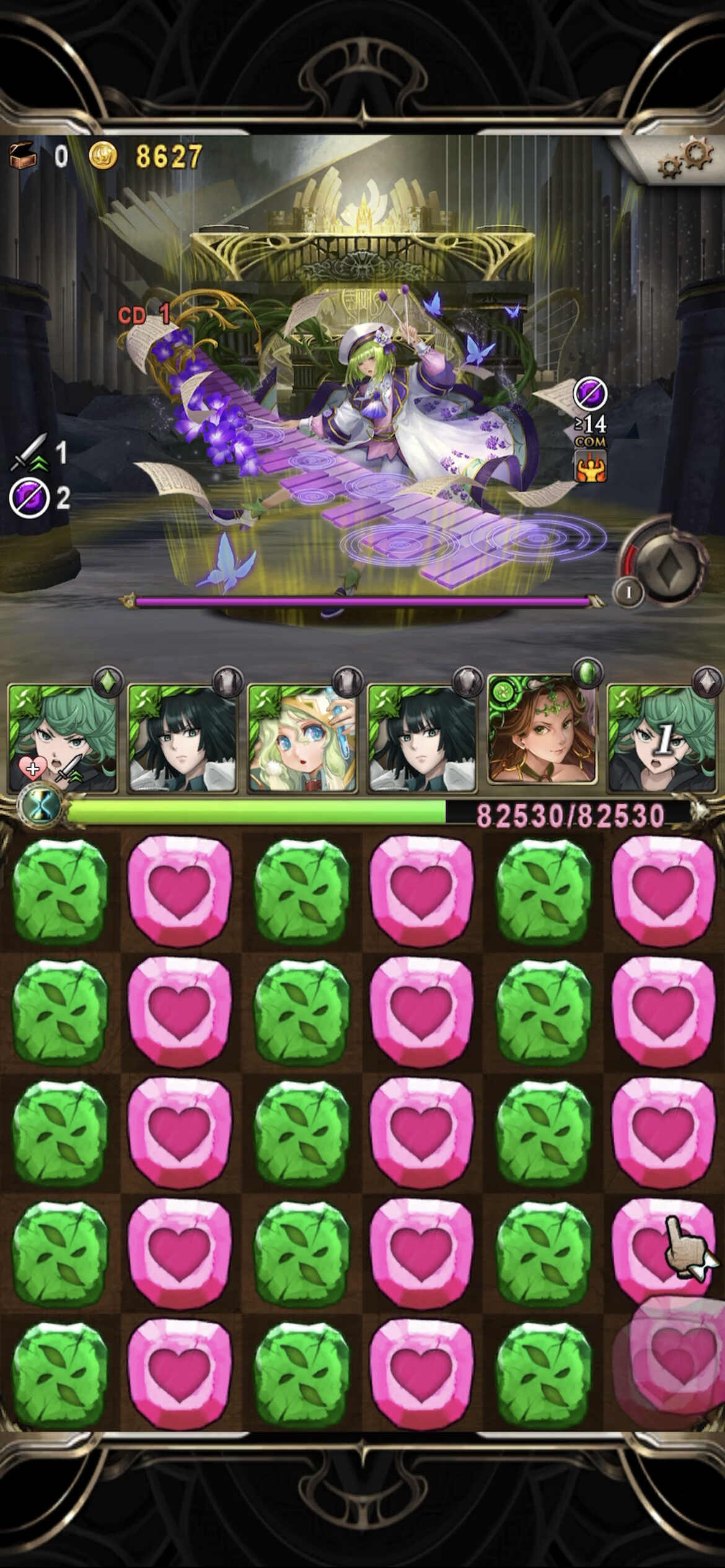 【心得】月月挑戰霜降月Lv9（龍卷11回）更新通關Lv10 @神魔之塔 哈啦板 - 巴哈姆特