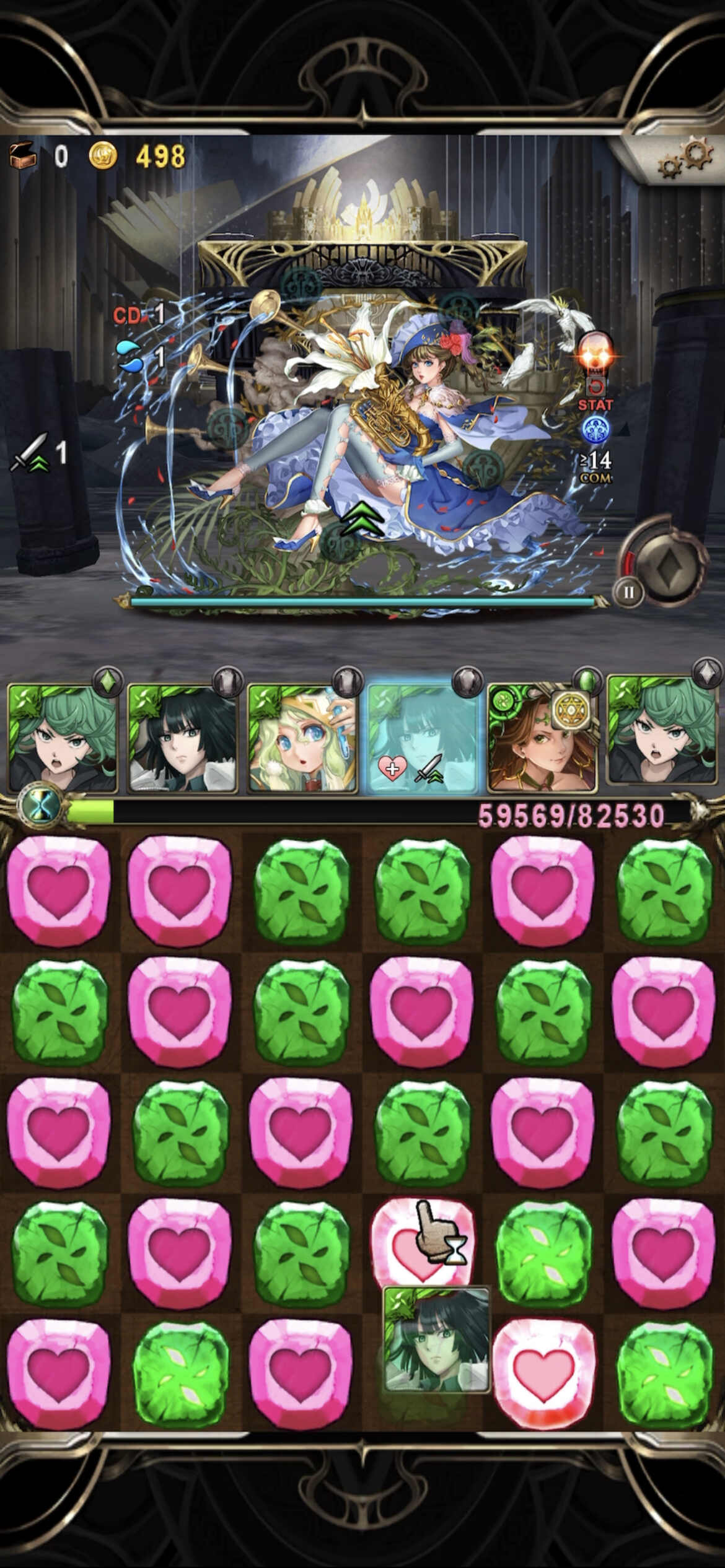 【心得】月月挑戰霜降月Lv9（龍卷11回）更新通關Lv10 @神魔之塔 哈啦板 - 巴哈姆特