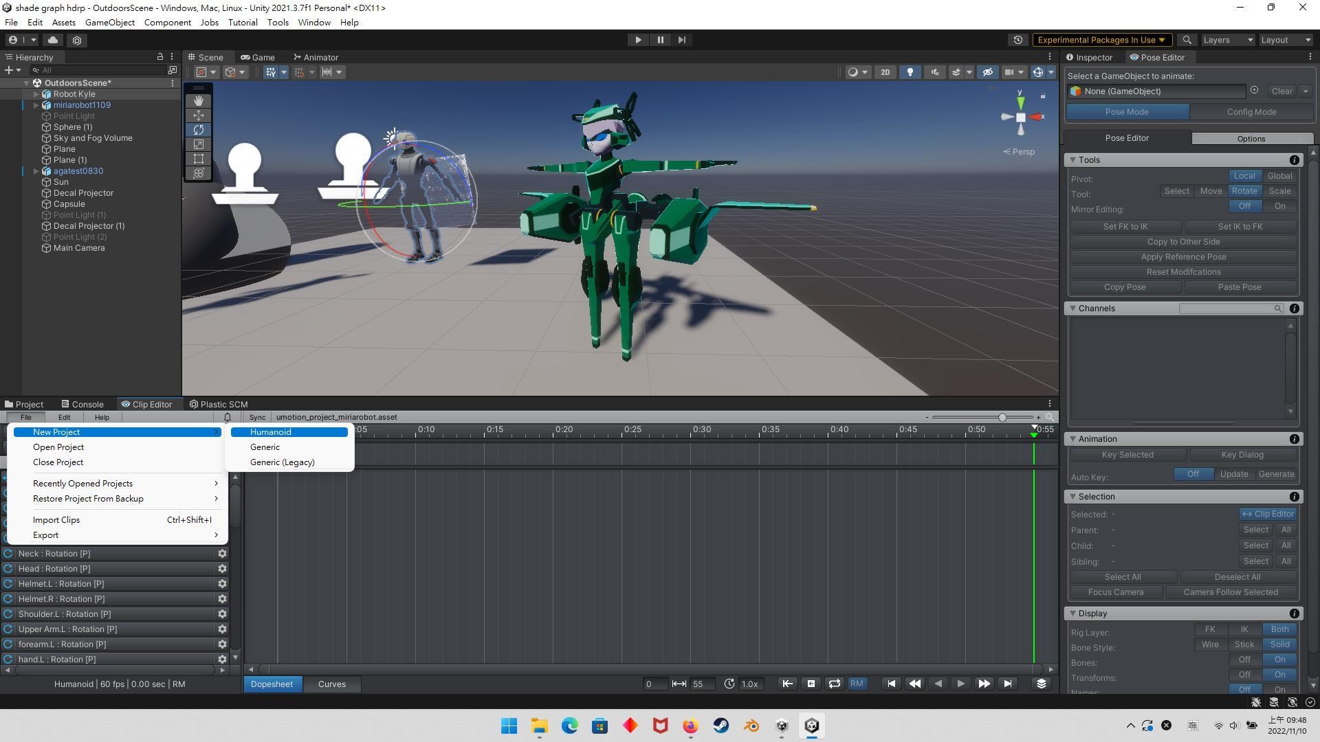 Unity asset store 特價購入UMotion PRO 兼學習日記 - moma的創作 - 巴哈姆特