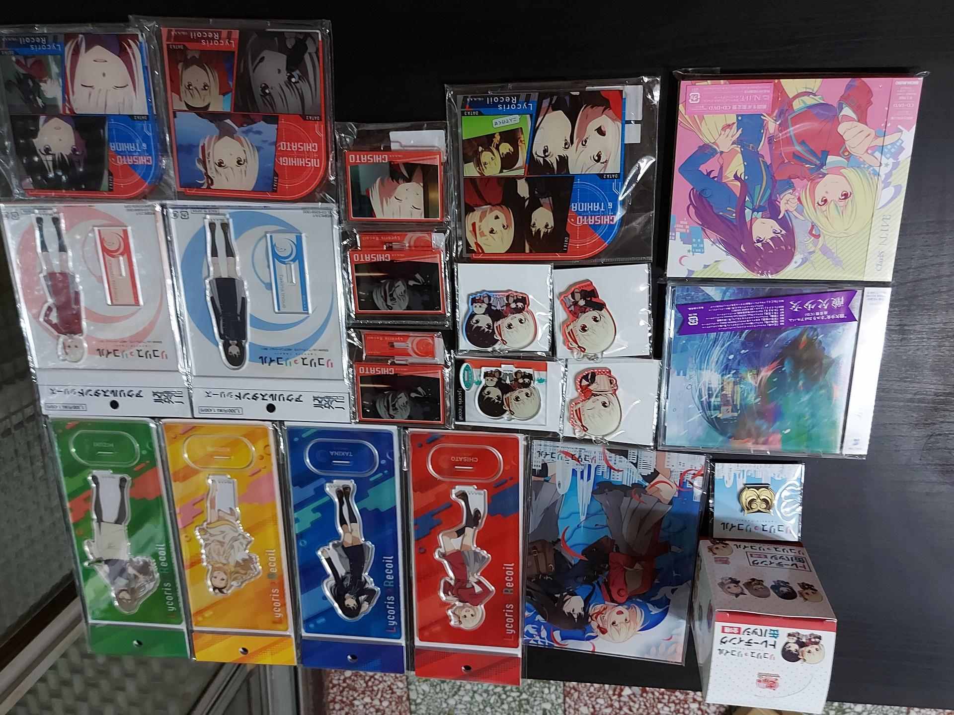 Lycoris Recoil週邊購買紀錄 - shioa的創作 - 巴哈姆特