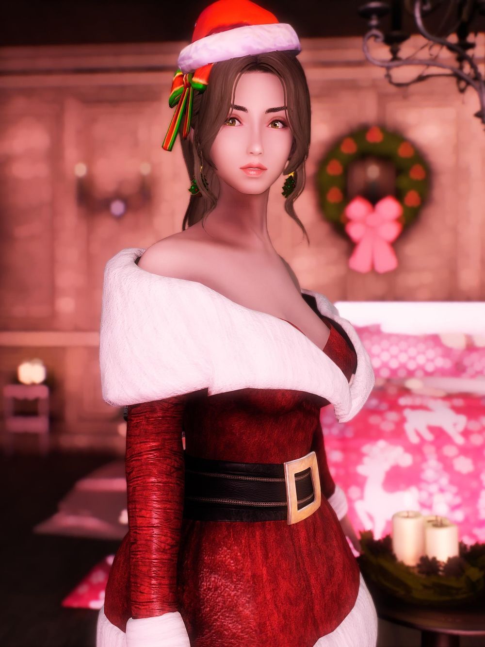 【心得】聖誕節服裝MOD彙整(3BA體型適用)2023/12/24新增 @上古卷軸 系列(The Elder Scrolls) 哈啦板 - 巴哈姆特