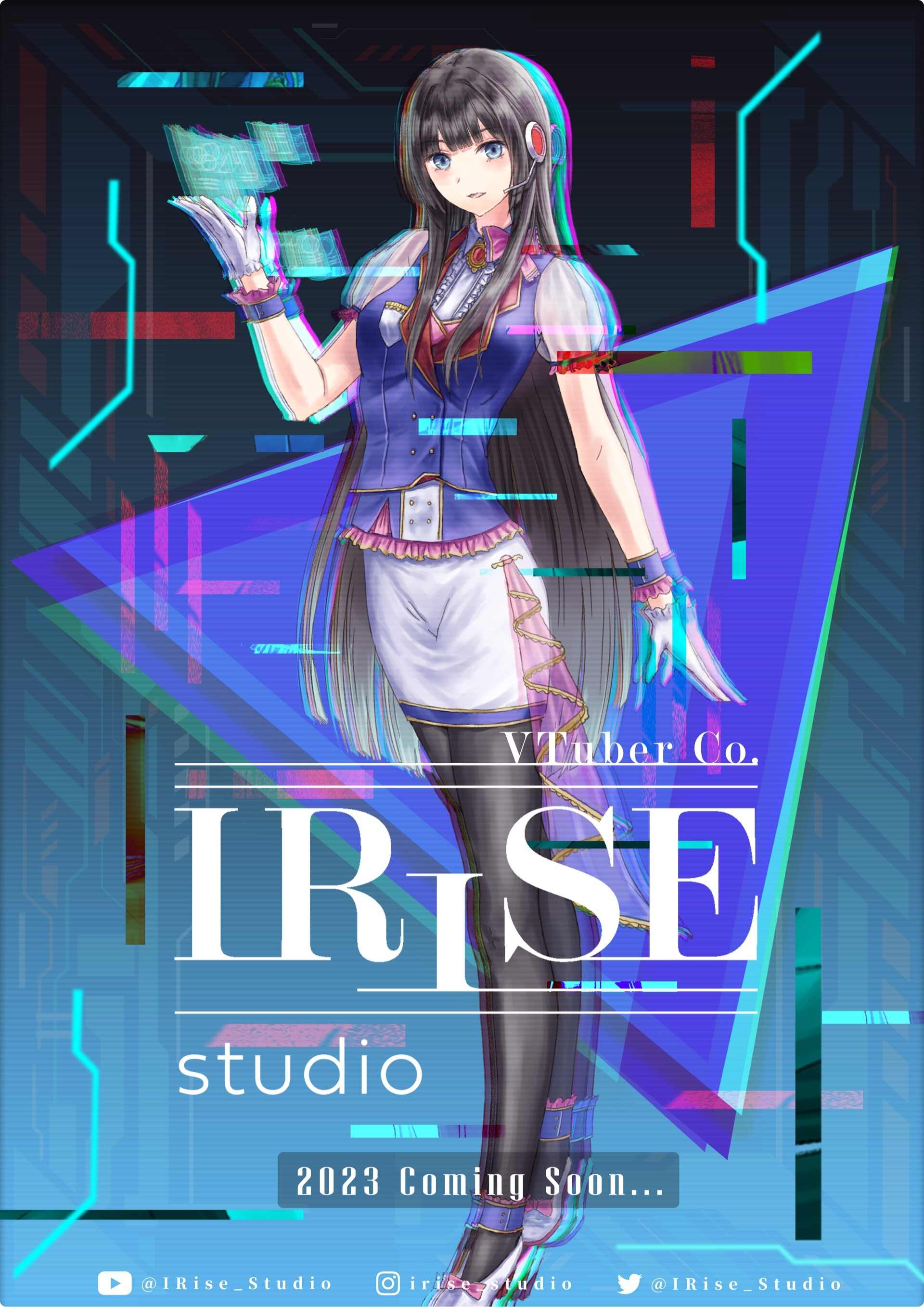 【情報】【宣傳】IRise studio海報公開♥出道準備中（1/7 V形象公開） @虛擬 Youtuber（Vtuber） 哈啦板 - 巴哈姆特