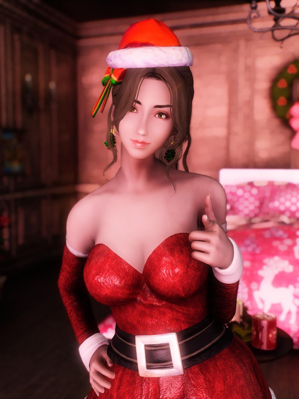 【心得】聖誕節服裝MOD彙整(3BA體型適用)2023/12/24新增 @上古卷軸 系列(The Elder Scrolls) 哈啦板 - 巴哈姆特