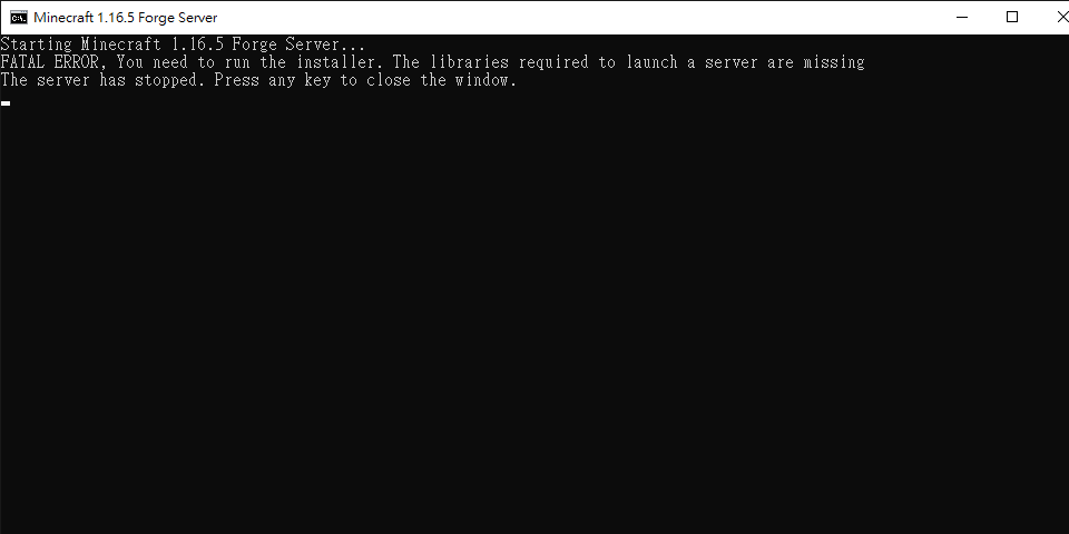 RE:【教學】解決安裝 Java 16/17/18 之後 Minecraft 1.16.5 或更舊的 Forge 伺服器無法執行的問題 ...