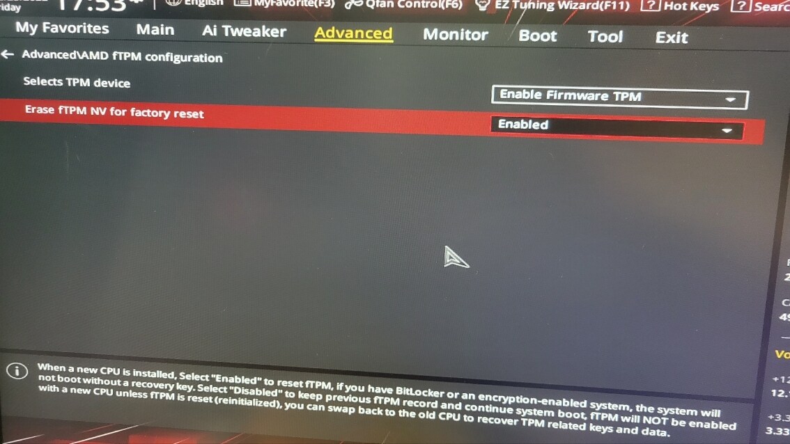 【問題】AMD CPU 更換之後出現 ftpm 的問題 (解決：是RAID設定有誤) @電腦應用綜合討論 哈啦板 - 巴哈姆特