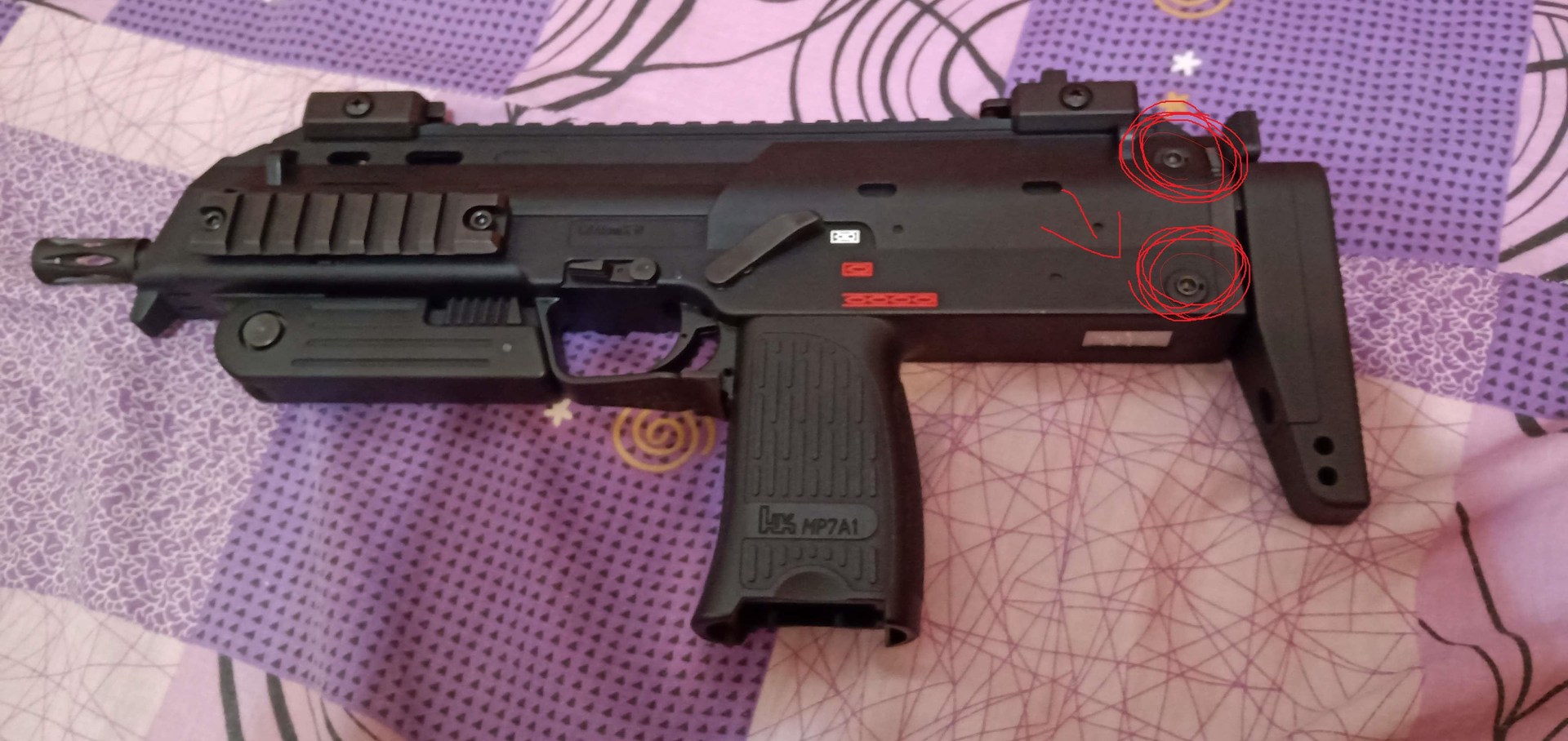 【密技】自己聖誕節禮物 KWA MP7 開箱文 @野戰 (生存) 遊戲 哈啦板 - 巴哈姆特
