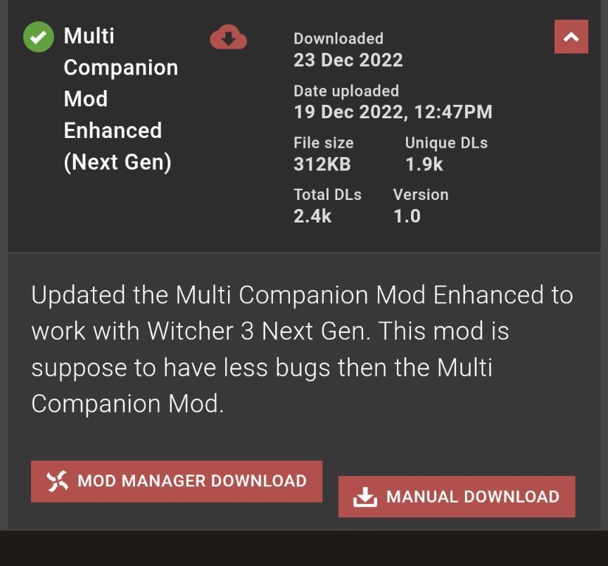 RE:【問題】4.0 夥伴MOD 指令沒有反應 @巫師 The Witcher 系列 哈啦板 - 巴哈姆特