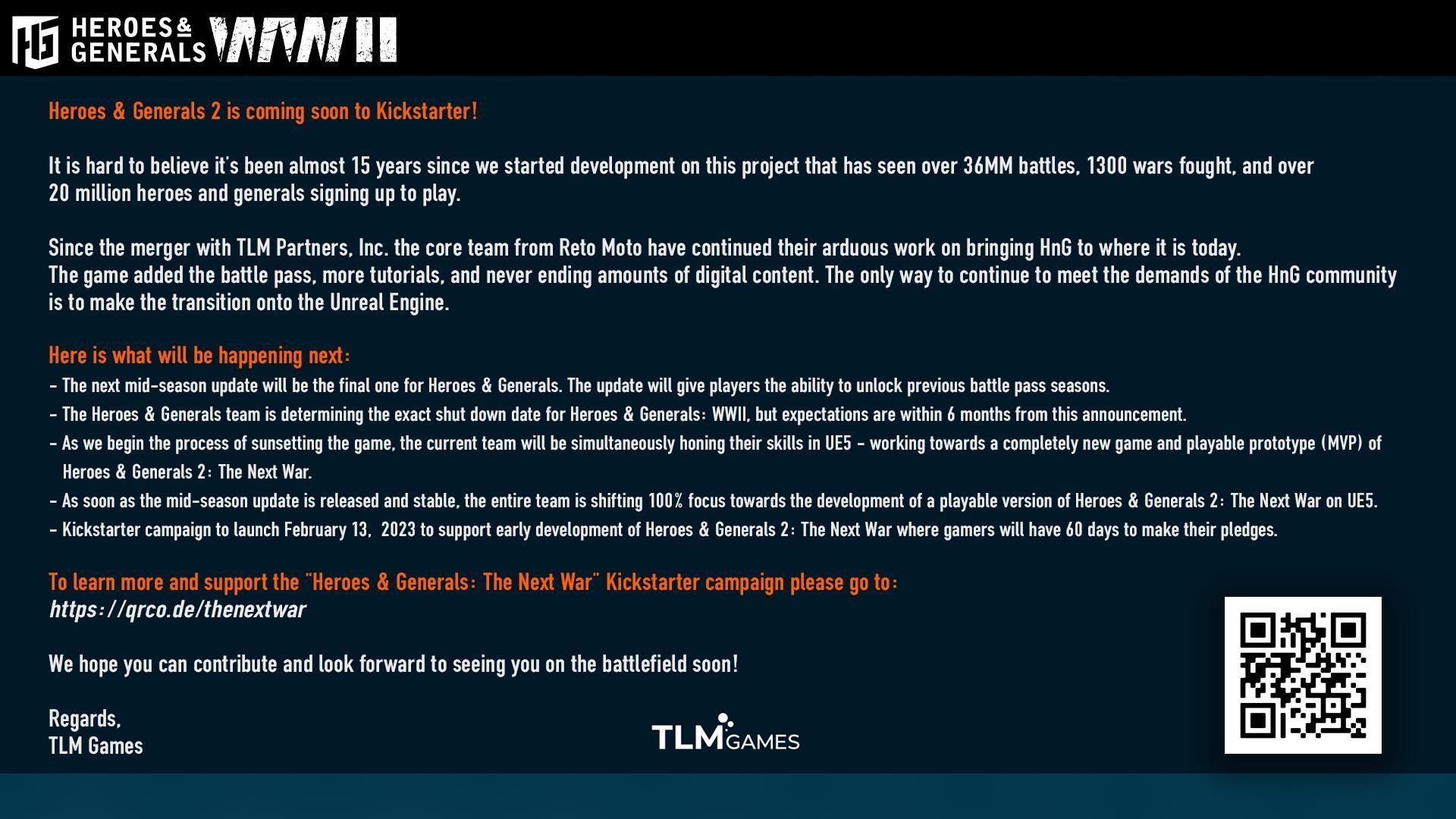 【情報】重要消息!! @Heroes & Generals 哈啦板 - 巴哈姆特